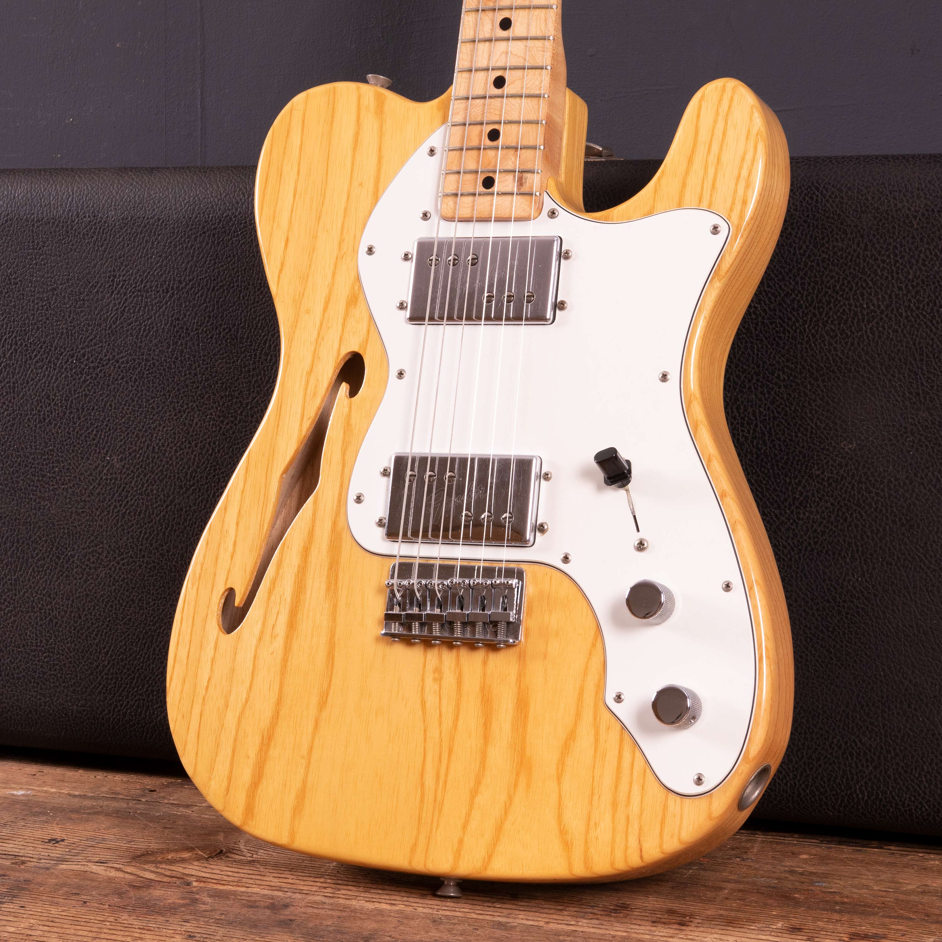 1973 Fender Telecaster Thinline, Natural – Vintage 'n' Rare Guitars
