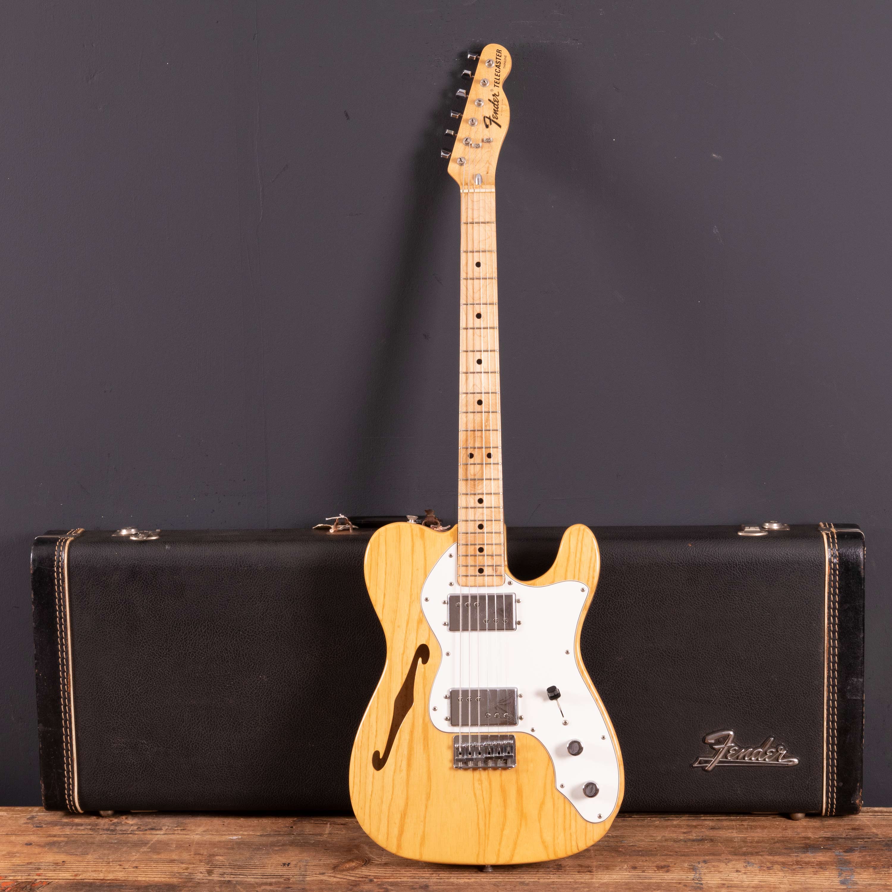 1973 Fender Telecaster Thinline, Natural – Vintage 'n' Rare Guitars