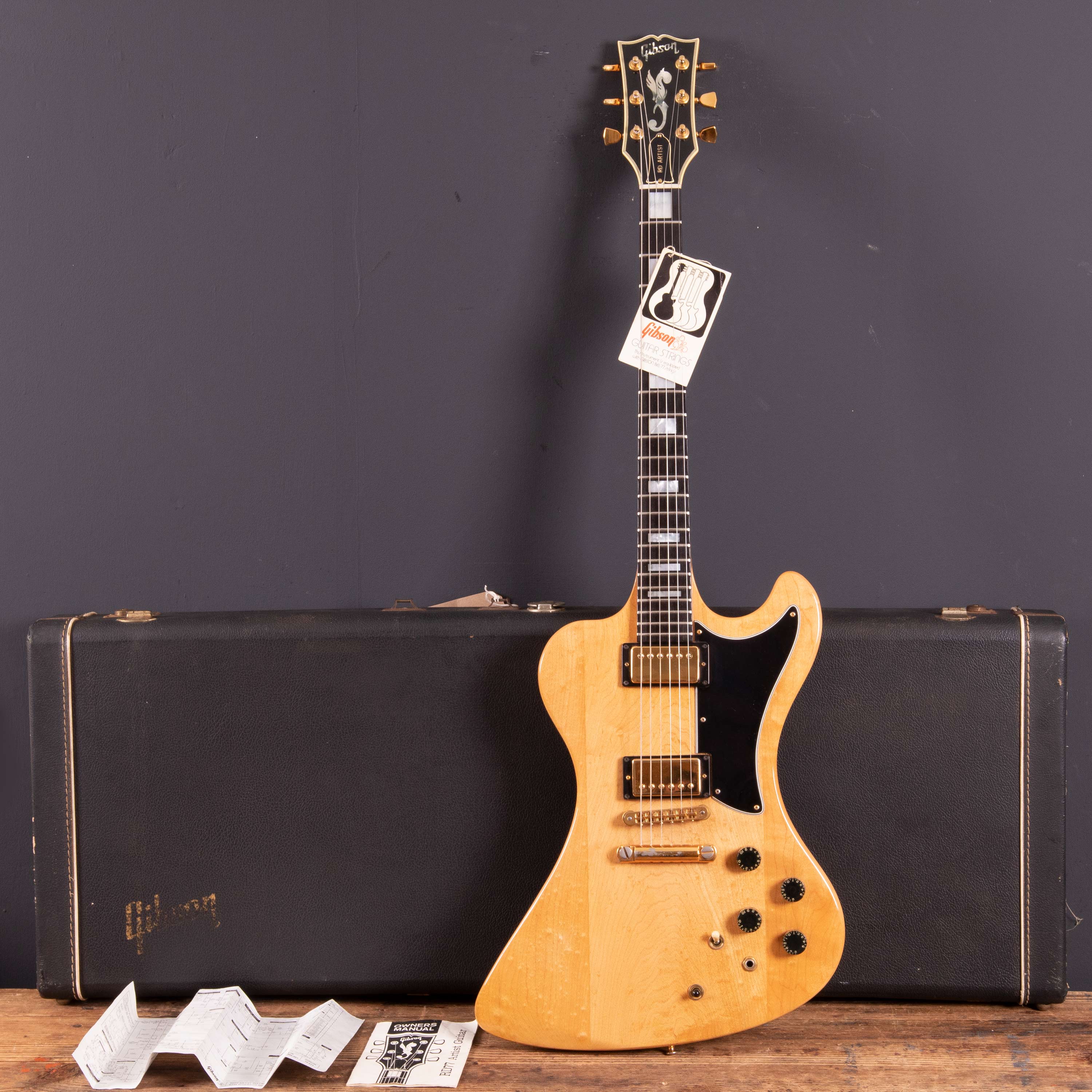 1978 Gibson RD Artist, Natural – Vintage 'n' Rare Guitars