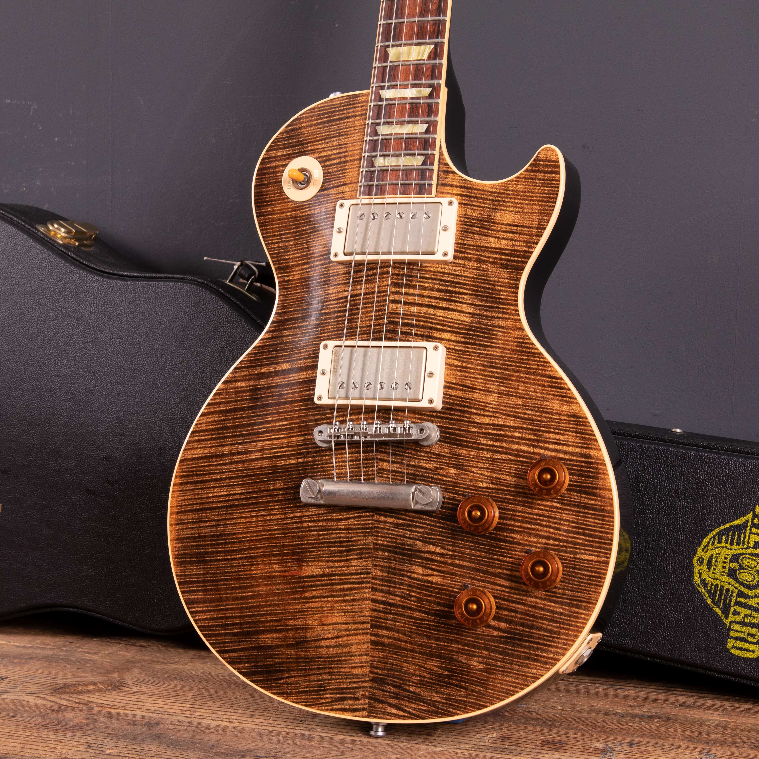 Gibson Custom Joe Perry Signature Boneyard Les Paul Standard Green Ti
